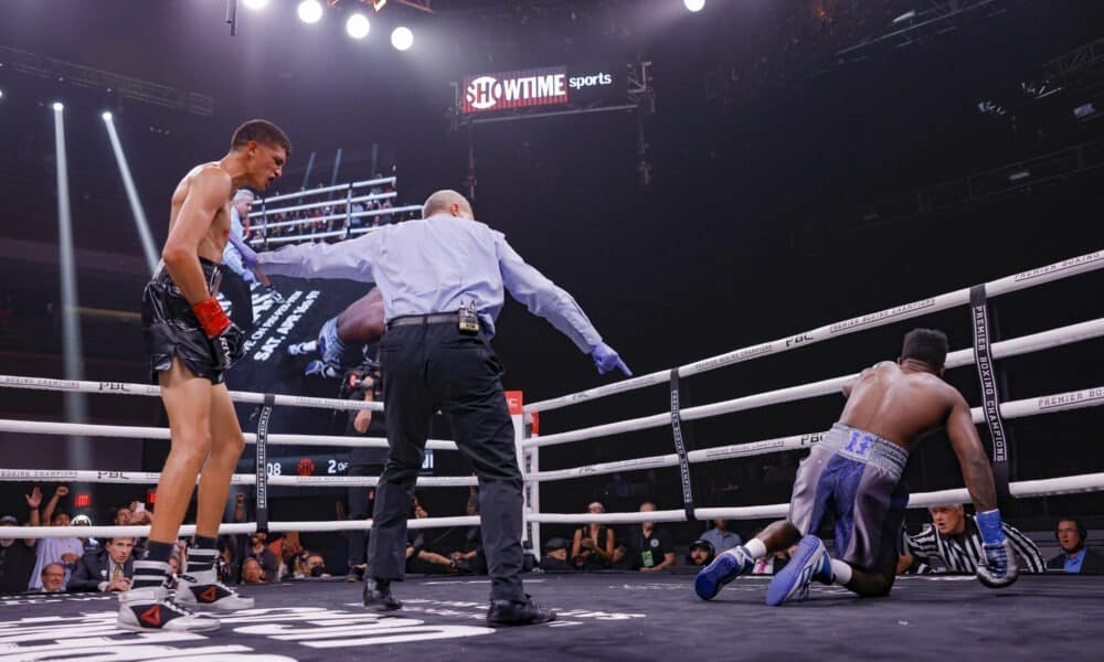 Sebastian Fundora Scores A TKO Victory Against Erickson Lubin In A War ...