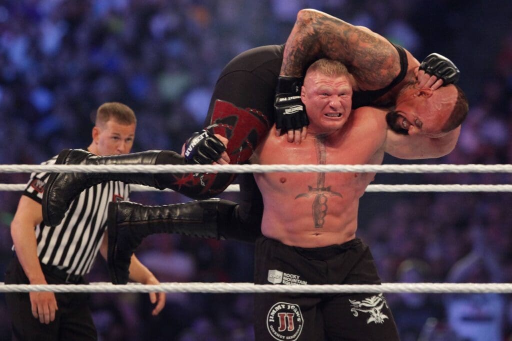 The Undertaker Reveals Why He Agreed To Lose To Brock Lesnar At ...