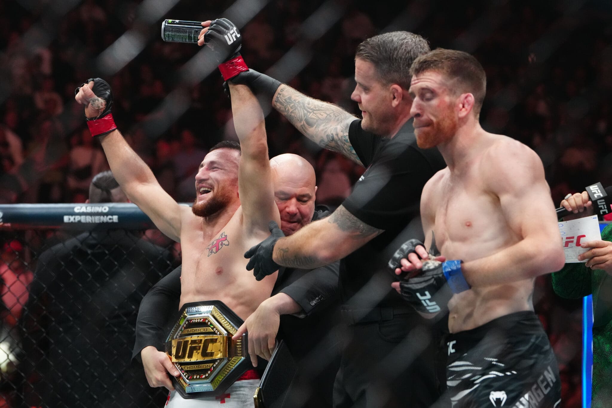 Ilia Topuria Celebrates Fellow Georgian Merab Dvalishvili’s Dominance ...