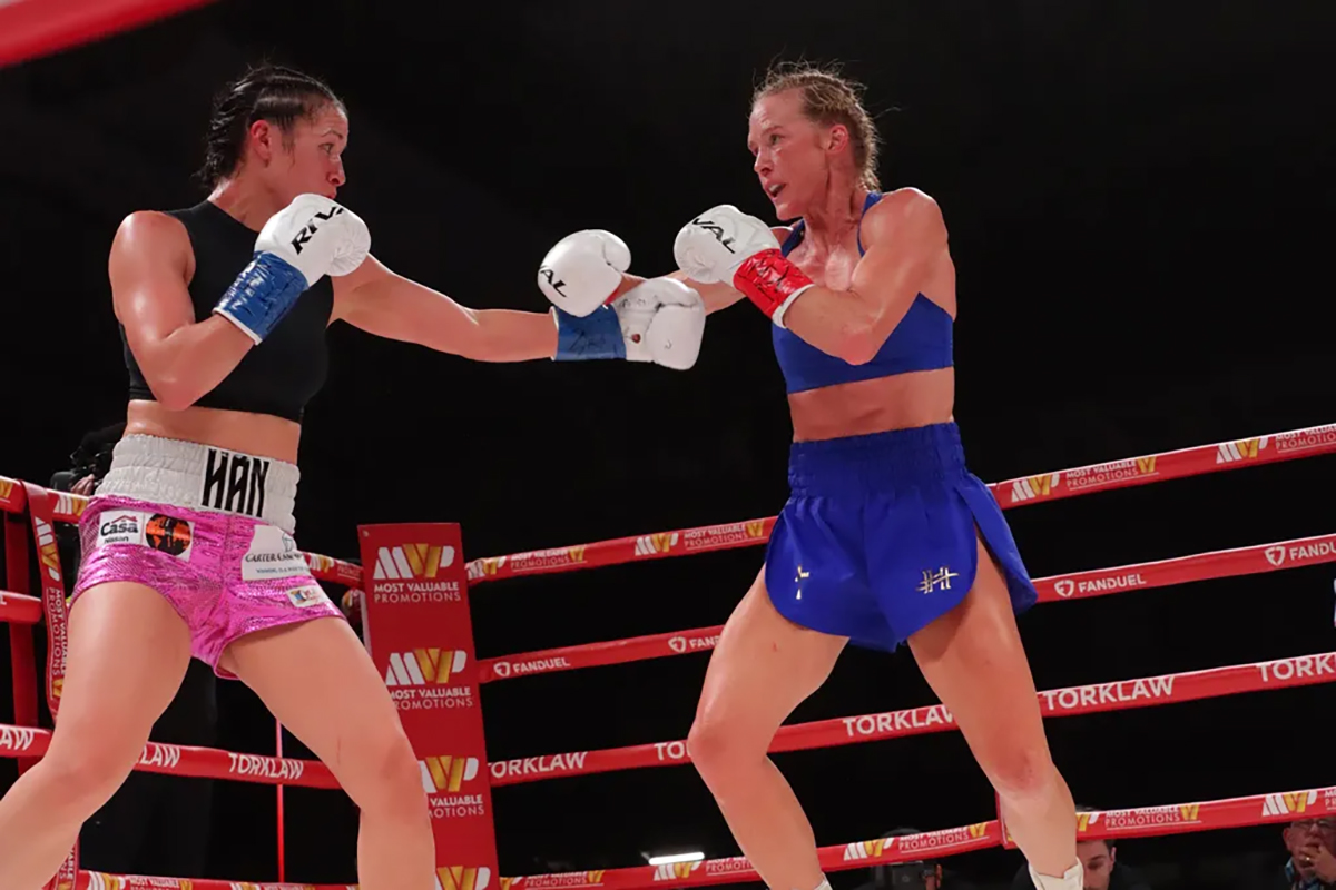 Amanda Serrano Makes History; Han Beats Holm in Close Call in El Paso ...