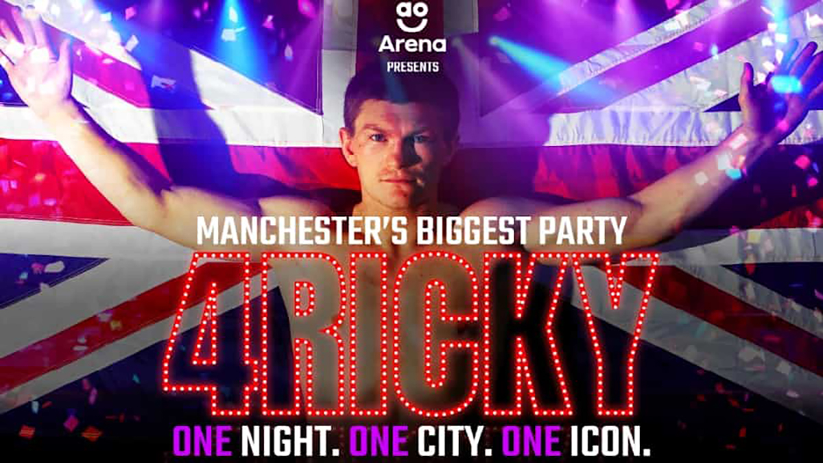 Evening 4 Ricky Honors Ricky Hatton in Manchester - NY FIGHTS